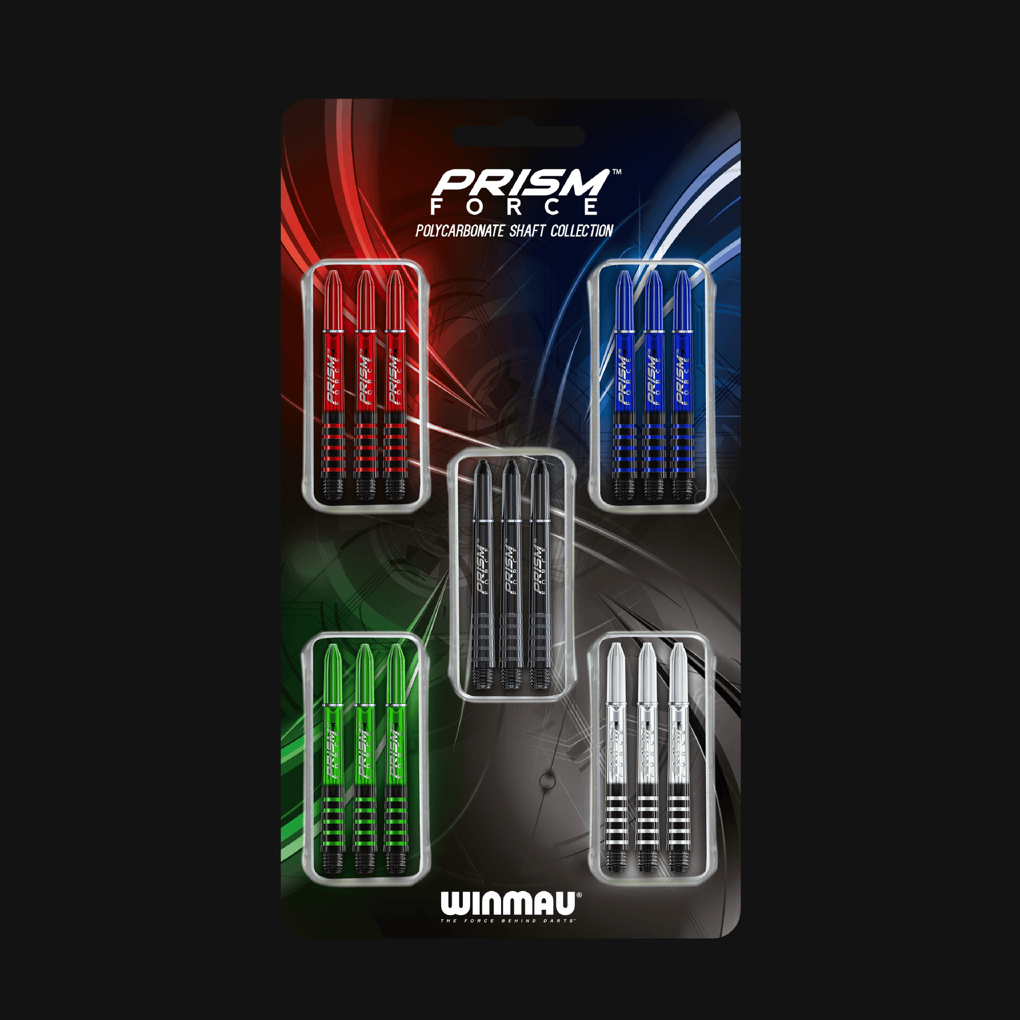 Prism Force Shaft Collection | Winmau Darts Australia | Aussie Dart ...