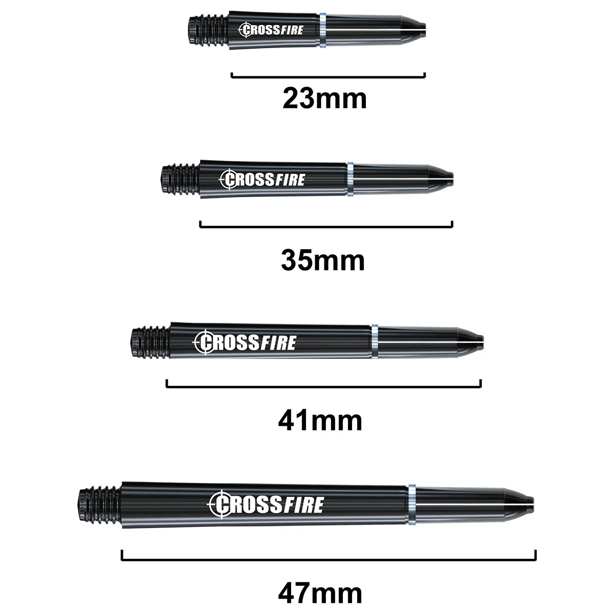 Crossfire Carbon Fibre Shafts | Red Dragon Darts Australia | Aussie ...