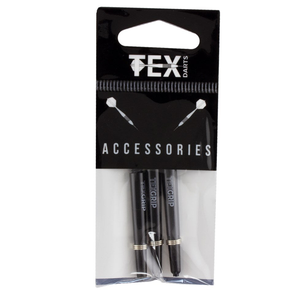 TEX Grip Black Nylon Shafts | Tex Darts Australia | Aussie Dart ...