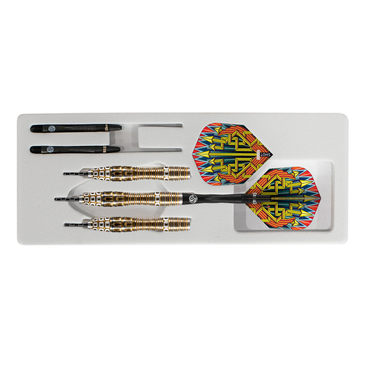 Roman Empire Legion Steel Tip Dart Set-90% Tungsten Barrels | Shot ...